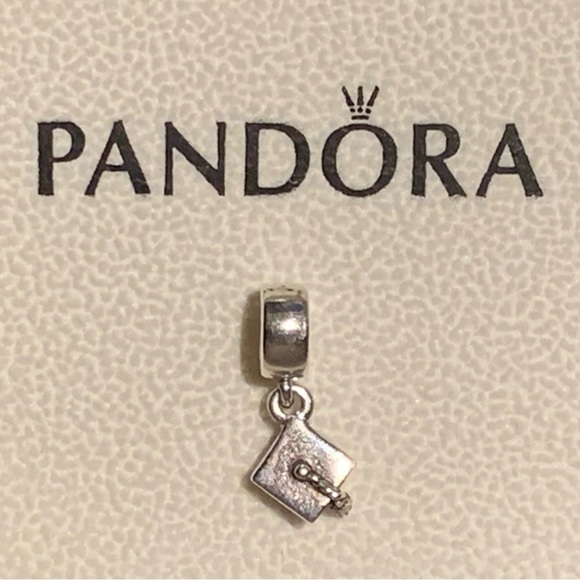 Pandora | Jewelry | Authentic Pandora Sterling Silver Graduation Cap ...